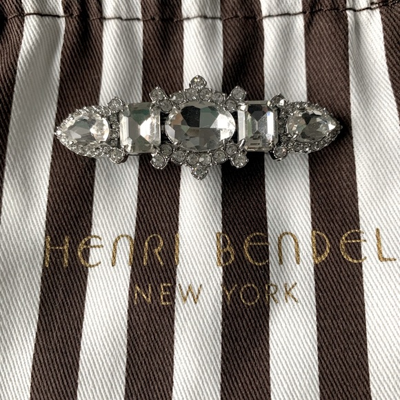 henri bendel | Accessories | Henri Bendel Silver And Swarovski Crystal ...